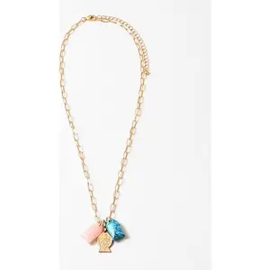ERIN MCDERMOTT JEWELRY Three Lucky Fish Necklace