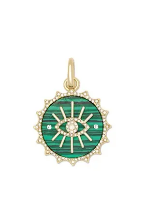 Ramy Brook Evil Eye Charm - Malachite