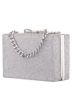 Nina Regalo Crystal Bow Clutch