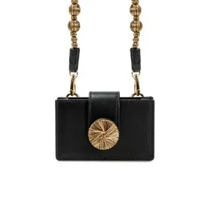 SERENA UZIYEL Alessa Card Holder At Nordstrom Black