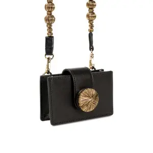 SERENA UZIYEL Alessa Card Holder - Black