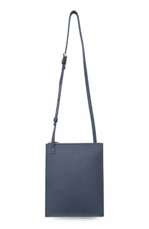 Écotorie Polly Leather Crossbody Bag - Midnight