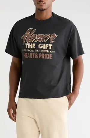 Honor The Gift Crewneck T-shirts For Men
