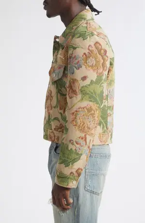Amiri Floral Tapestry Jacket