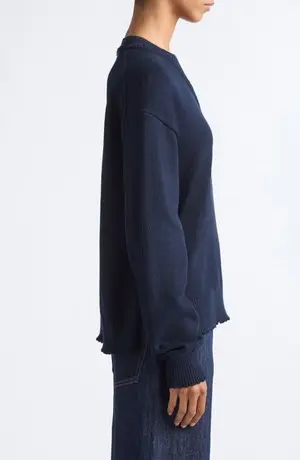 Helmut Lang Cotton V-neck Sweater
