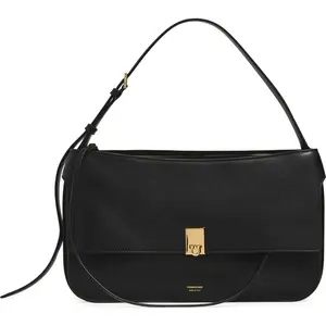 FERRAGAMO Medium Cara Leather Shoulder Bag