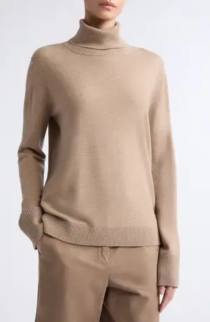 Max Mara Allegra Wool Turtleneck Sweater