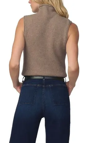 Joe's Jeans Stevie Sleeveless Wool & Yak Hair Sweater - Mink