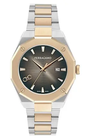 FERRAGAMO Edge Bracelet Watch - Two Tone