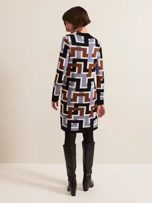 PHASE EIGHT Brianna Crew Neck Knitted Dress