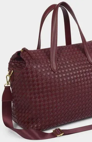 KATIE LOXTON Milan Woven Cabin Bag