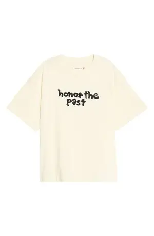 HONOR THE GIFT Honor The Past Cotton Graphic T-shirt