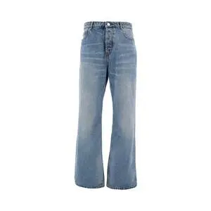 AMI Paris Large Fit Five-pocket Jeans