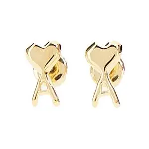 AMI Paris De Coeur' Earrings - Gold