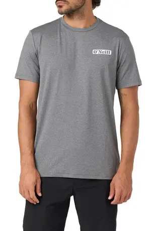 O'Neill Line Up Upf 50+ T-shirt - Gargoyle Melange