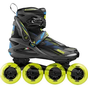 ROCES Helium Tif Black Lime Inline Skates - Black/lime