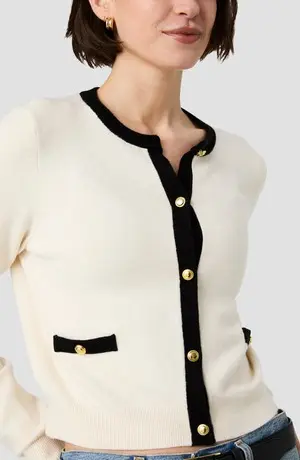 French Connection Babysoft Contrast Cardigan