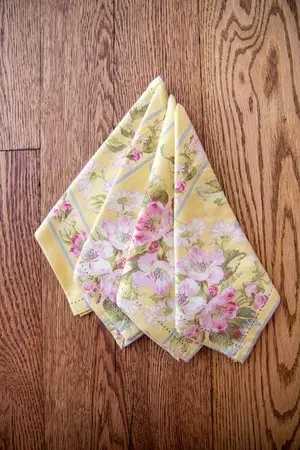 MODERN PRAIRIE Apple Blossom Luncheon Napkins