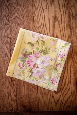 MODERN PRAIRIE Apple Blossom Luncheon Napkins