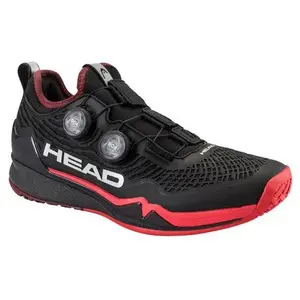 HEAD Endure Pro Boa Tennis Shoes - Black/red