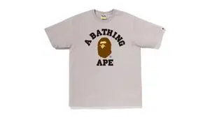 A BATHING APE Essential College T-shirt