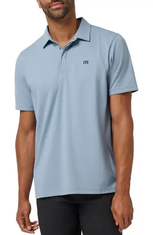 Travis Mathew Heater Performance Jersey Polo - Rain Washed