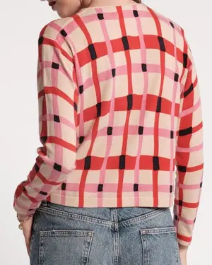 FRANCES VALENTINE Darling Cardigan Lollipop