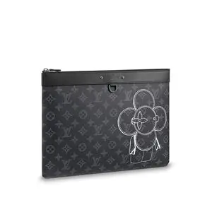LOUIS VUITTON Pochette Apollo Monogram Vivienne Eclipse - Black