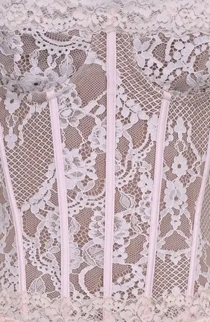 House Of Cb Nerina Lace & Georgette Gown