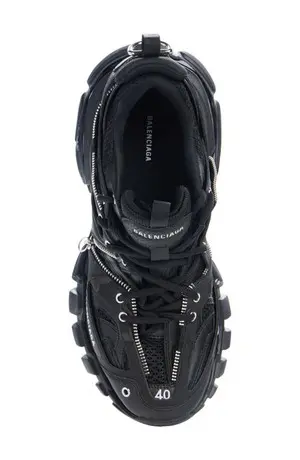 Balenciaga Track Zip Sneaker - 1018 Black/silver