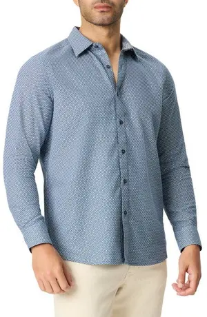Robert Graham Flagler Long Sleeve Cotton Shirt