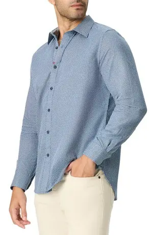 Robert Graham Flagler Long Sleeve Cotton Shirt