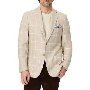 Robert Graham Padley Windowpane Sportcoat - Oatmeal