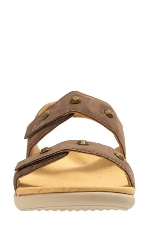 REVITALIGN Terra Leather Sandal - Fossil