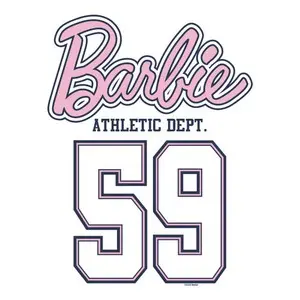 BARBIE Athletic Dept 59 Short Sleeve Graphic T-shirt