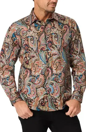 Robert Graham Ferncraw Long Sleeve Button Up Shirt - Multi