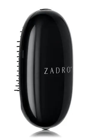 ZADRO Detangling Massage Brush With Negative Ion Technology - Black