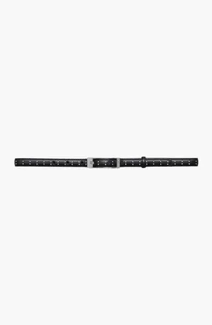 ANINE BING Elly Leather Stud Belt