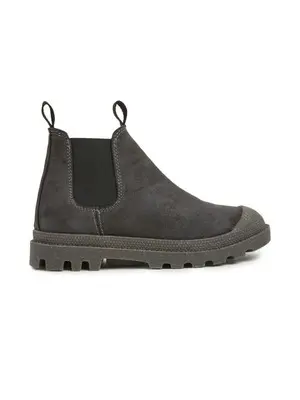 CELTIC & CO. Toe Cap Ankle Chelsea Boot - Dark Grey
