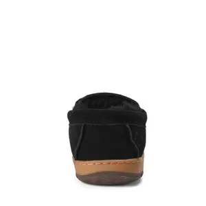 DEARFOAMS Fireside Melbourne Water Repellent Rugged Loafer - Black