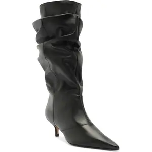 AREZZO Skyler Pointed Toe Boot - Black