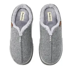 DEARFOAMS Aldan Clog Slippers - Heather Grey