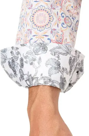 Robert Graham Fairview Stretch Cotton Button Up Shirt