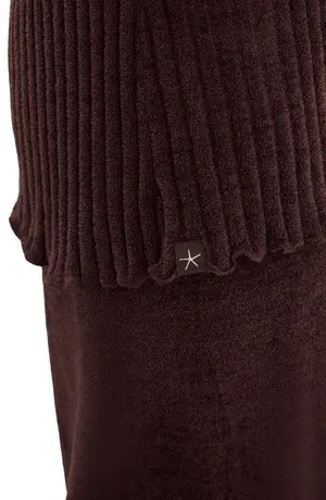 Barefoot Dreams Cozychic Ultra Lite Petal Edge Rib Tank - Umber