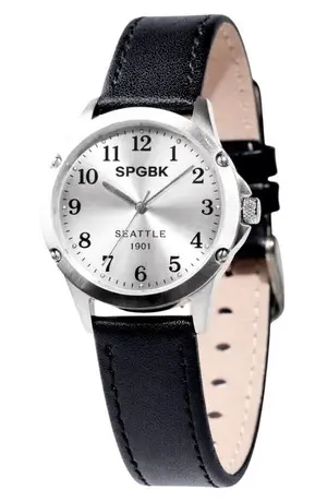 SPGBK WATCHES Archive Seattle 1901 Leather Strap Watch