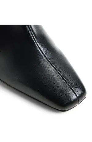 Aldo Kayia Faux Leather Ankle Bootie With Block Heel - Black