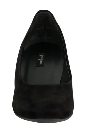 Paul Green Frisco Leather Pump - Black Suede