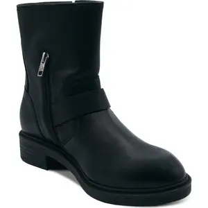 Ash Flame Lily Leather Bootie