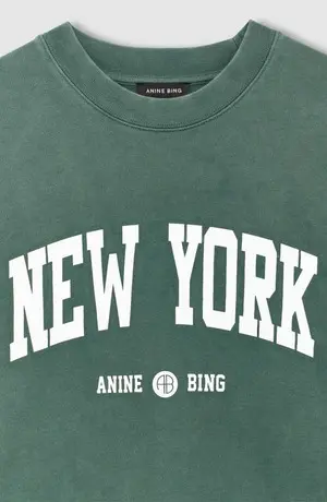 ANINE BING Miles New York University Sweatshirt