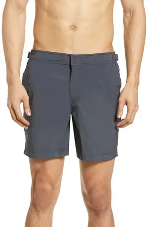 Orlebar Brown Bulldog Sport Swim Trunks - Ebony